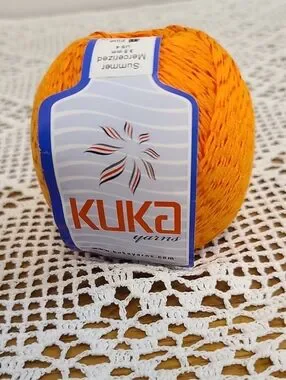 Kuka | Art | Kuka Yarns 4pack Orange Yarn Ball Set 40gr | Poshmark